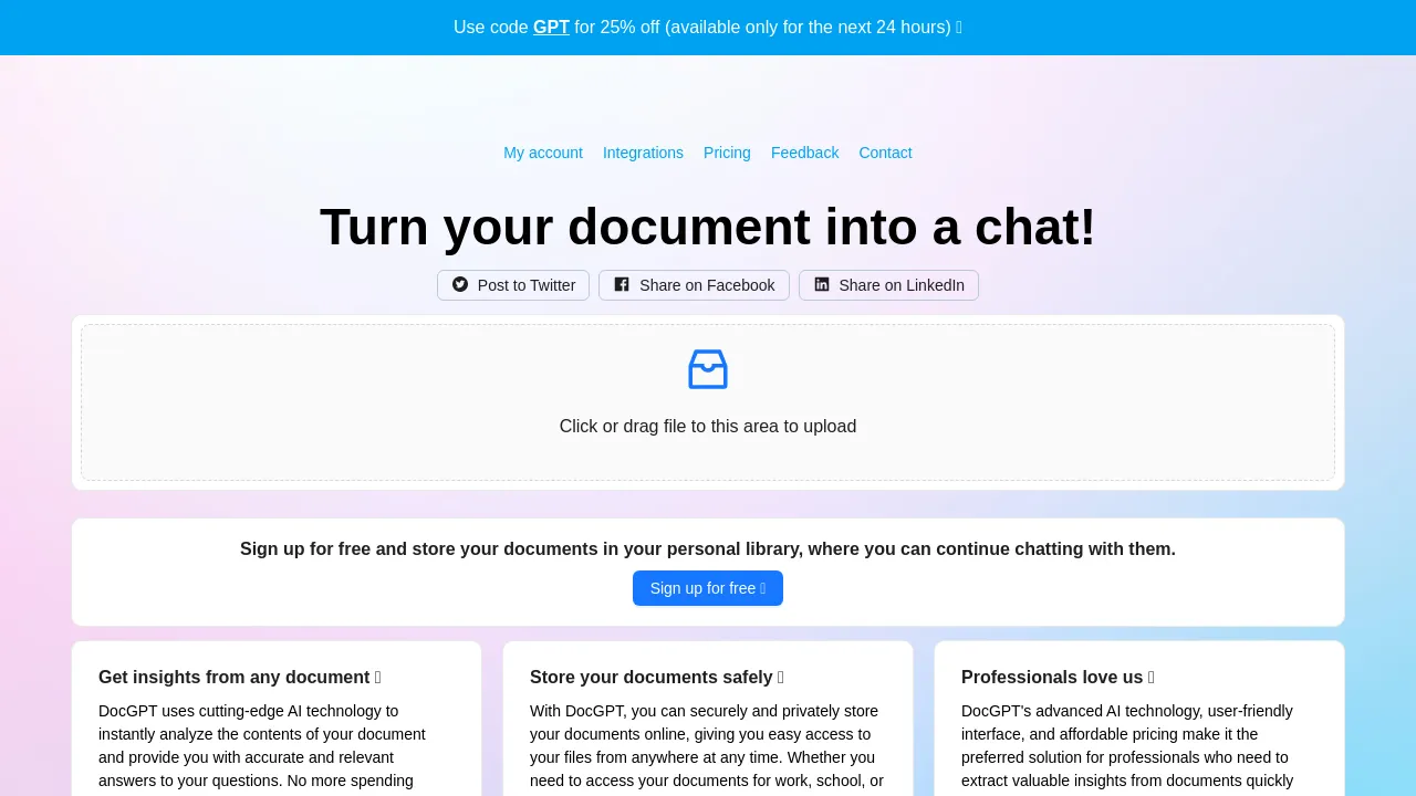 The DocGPT - BestofAI